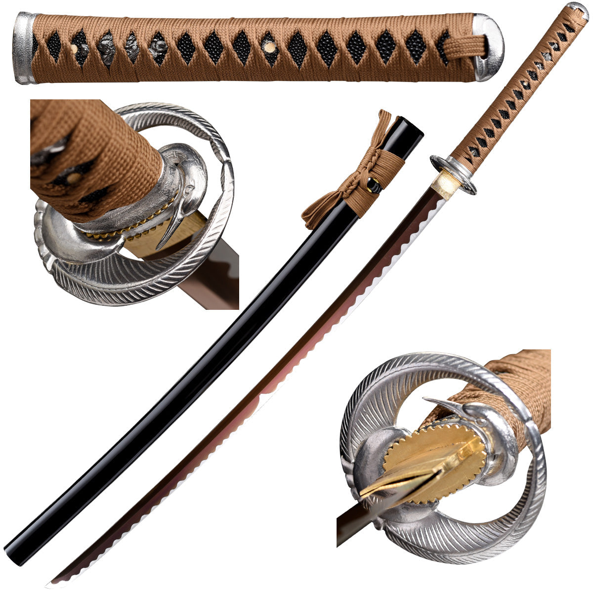 Musha Elite "翼 Tsubasa" (Wings) Samurai Sword – Guild Arms